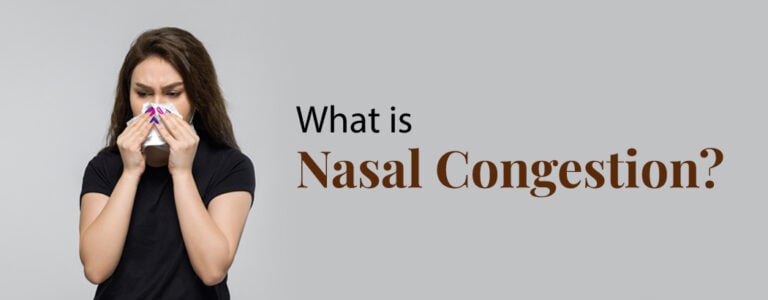 What is nasal congestion?